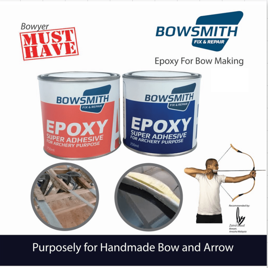 Epoxy Fiberglass Resin Super Adhesive for Bow Making – Arrouha Bowsmith ...