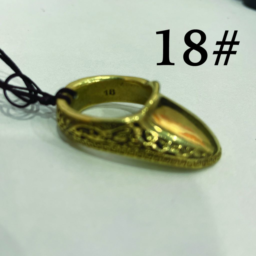 Traditional Archery Brass Thumb Ring For Thumb Technique – Arrouha ...